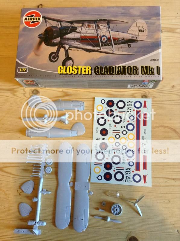 Gladiator mini group build - new Airfix Gladiator finished - Work in ...