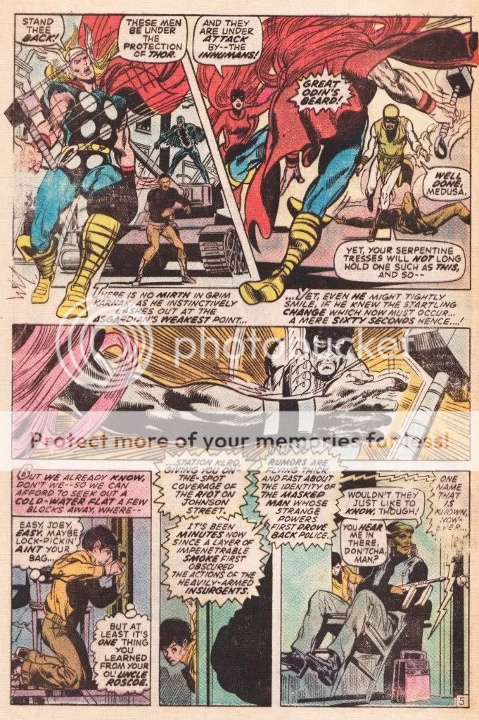 SHS 1, Fight 6 - Vision Vs. Thor at Niagara Falls -- The Water Cooler ...