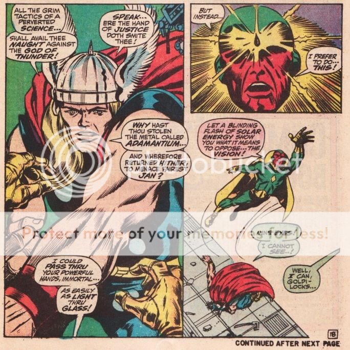 SHS 1, Fight 6 - Vision Vs. Thor at Niagara Falls -- The Water Cooler ...