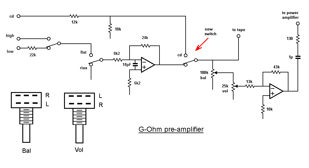 G-Ohm circuit diagrams.