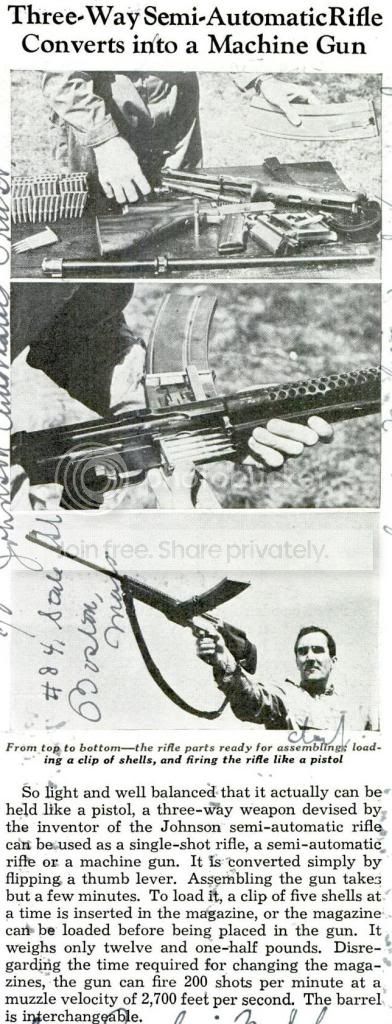 Melvin Maynard Johnson prototypes > AR-15 / M-16 Retro Forum > AR15.COM